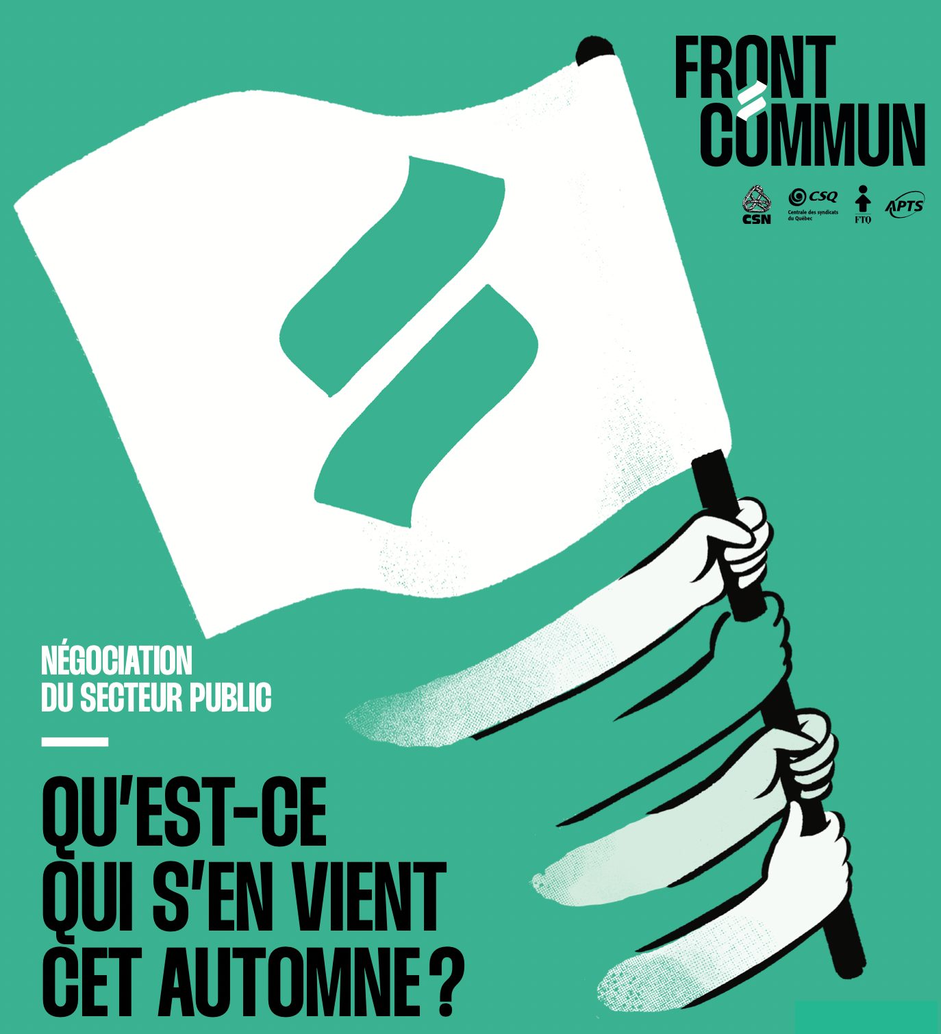 Action du Front commun du secteur public